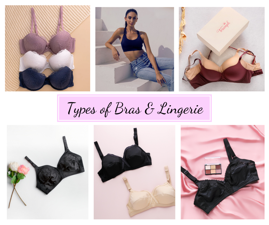 different bra types