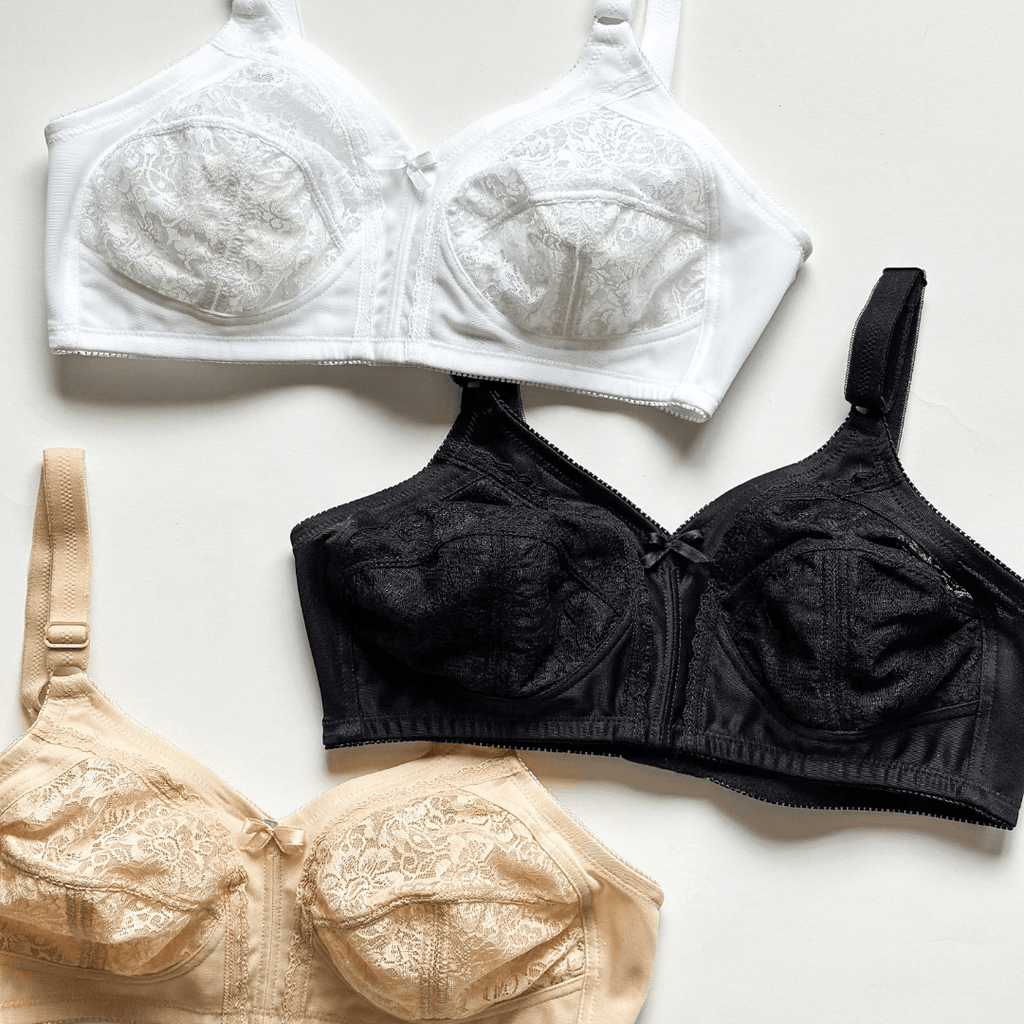 Comfort 20 Lace Bra – Full Support for Full Figures – Intimate Fashions